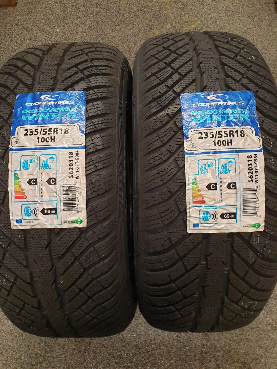 Cooper 235 55 18 100H Discoverer Winter XL Winter nieuwe banden Dot ...