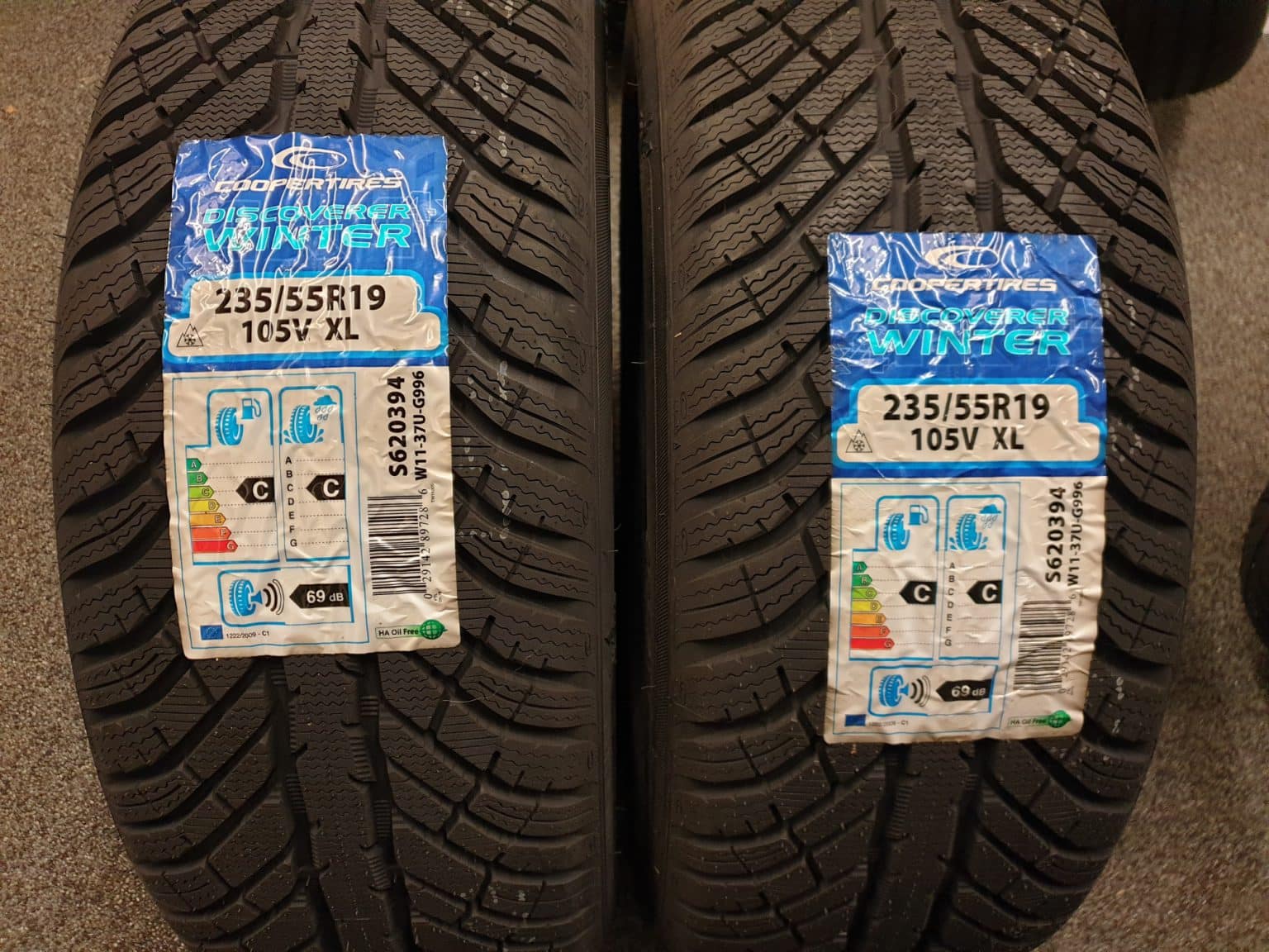 Cooper 235 55 19 105V Discoverer Winter XL Winter nieuwe banden Dot ...